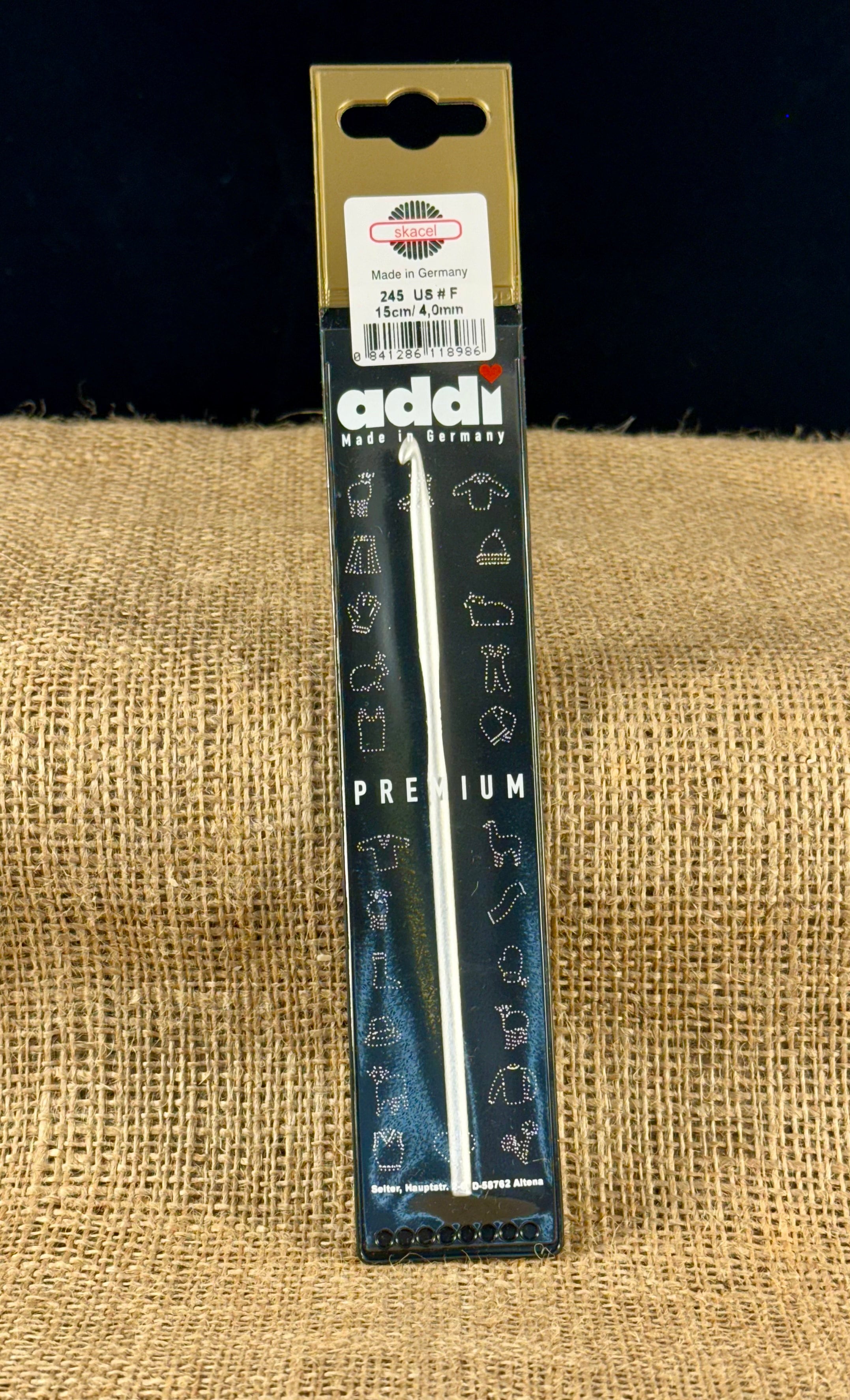 Addi Crochet Needles (Aluminum) | Otter Lake Farm & Fiber